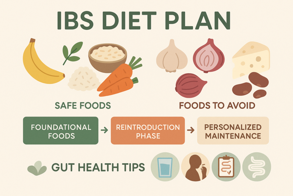 IBS Diet Plan: Evidence-Based & Clinically Supported